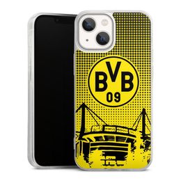 DeinDesign iPhone 13 Mini Handy Slim Case Silikon Handyh&uuml;lle transparent H&uuml;lle extra d&uuml;nn Bvb Stadium Borussia Dortmund Silikon Slim Case