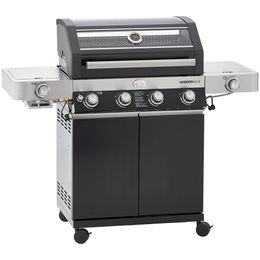 R&ouml;sle R&ouml;sle Gasgrill 'Videro G4-S Vario+' schwarz 138 x 117,5 x 57 cm