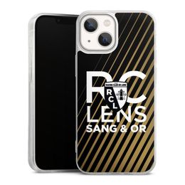 DeinDesign iPhone 13 Mini Handy Slim Case Silikon Handyh&uuml;lle transparent H&uuml;lle extra d&uuml;nn Racing Club De Lens Rcl Rc Lens Silikon Slim Case