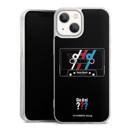 DeinDesign iPhone 13 Mini Handy Slim Case Silikon Handyh&uuml;lle transparent H&uuml;lle extra d&uuml;nn Official Licensed Product Die Drei ??? Cassette Silikon Slim Case