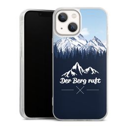 DeinDesign iPhone 13 Mini Handy Slim Case Silikon Handyh&uuml;lle transparent H&uuml;lle extra d&uuml;nn Wanderlust Sky Mountain Silikon Slim Case