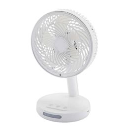 toom Akku-Tischventilator wei&szlig; &Oslash; 16,6 x 26,5 cm