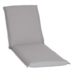 Beo Sonnenliegen-Auflage 'Atlanta' grau 62 x 120 x 8 cm