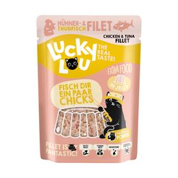 Lucky Lou Katzenfutter Thunfisch & H&uuml;hnerfilet in Jelly 70 g