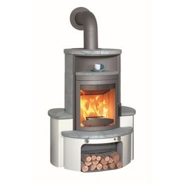Hark Kaminofen 'Avenso GT ECOplus' titan/naturstein-grau 8 kW