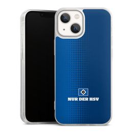 DeinDesign iPhone 13 Mini Handy Slim Case Silikon Handyh&uuml;lle transparent H&uuml;lle extra d&uuml;nn Hsv Logo Official Licensed Product Silikon Slim Case