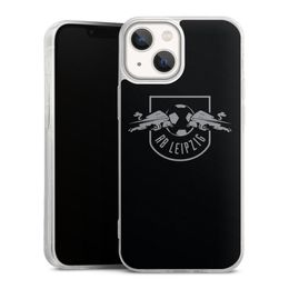DeinDesign iPhone 13 Mini Handy Slim Case Silikon Handyh&uuml;lle transparent H&uuml;lle extra d&uuml;nn Official Licensed Product Logo Rb Leipzig Silikon Slim Case