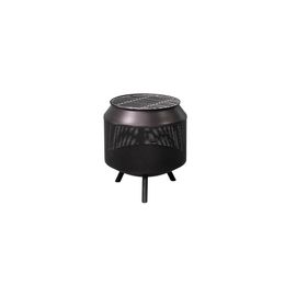 Buschbeck Feuerkorb 'Cyclone' schwarz &Oslash; 52 x 45 cm, mit Grillrost