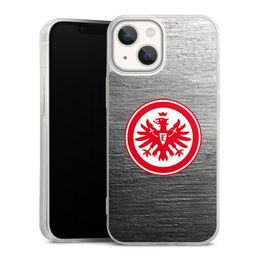 DeinDesign iPhone 13 Mini Handy Slim Case Silikon Handyh&uuml;lle transparent H&uuml;lle extra d&uuml;nn Eintracht Frankfurt Sge Logo Silikon Slim Case