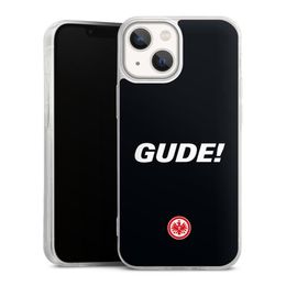 DeinDesign iPhone 13 Mini Handy Slim Case Silikon Handyh&uuml;lle transparent H&uuml;lle extra d&uuml;nn Bundesliga Eintracht Frankfurt Official Licensed Product Silikon Slim 
