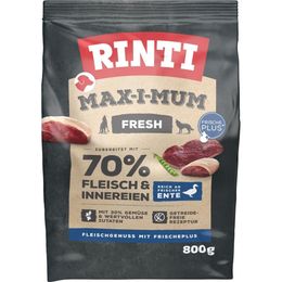 Rinti Hundefutter 'Max-i-mum' mit Ente 800 g