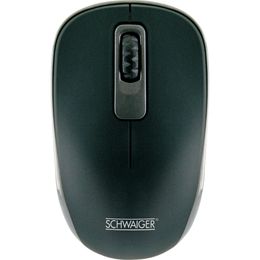 Schwaiger PC-Funkmaus schwarz mit USB-Empf&auml;nger