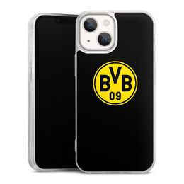 DeinDesign iPhone 13 Mini Handy Slim Case Silikon Handyh&uuml;lle transparent H&uuml;lle extra d&uuml;nn Logo Borussia Dortmund Bvb Silikon Slim Case