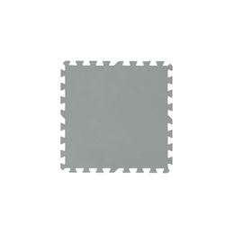 Bestway Pool-Bodenschutzmatten 'Flowclear' grau 50 x 50 cm 9 St&uuml;ck