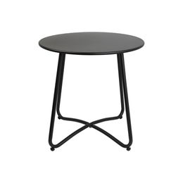 Greemotion Beistelltisch 'Tim' rund schwarz &Oslash; 45 x 45 cm Stahl