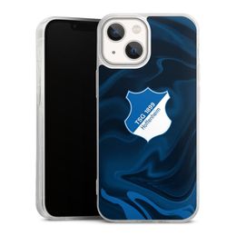 DeinDesign iPhone 13 Mini Handy Slim Case Silikon Handyh&uuml;lle transparent H&uuml;lle extra d&uuml;nn Official Licensed Product Jersey Tsg 1899 Hoffenheim Silikon Slim Case