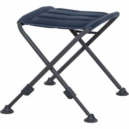 siena GARDEN Campinghocker 'Premium' klappbar Aluminium blau 66 x 52 x 45 cm