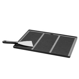Buschbeck Plancha-Platte mit Spatel 46,5 x 6,5 x 37 cm