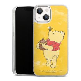 DeinDesign iPhone 13 Mini Handy Slim Case Silikon Handyh&uuml;lle transparent H&uuml;lle extra d&uuml;nn Disney Winnie The Pooh Official Licensed Product Silikon Slim Case