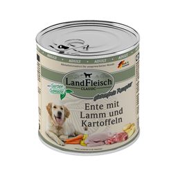 LANDFLEISCH Hundefutter 'Classic' Ente, Lamm & Kartoffel 800 g