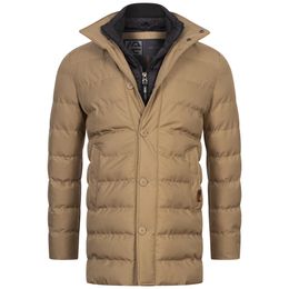 INDICODE Jeans Winterjacke 'INWooding =' Herren Gr&ouml;&szlig;e M beige