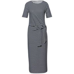 Street One Kleid Damen Gr&ouml;&szlig;e 34 navy / wei&szlig; Sommerkleid