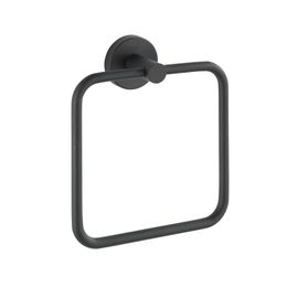 Wenko Handtuchring 'Bosio Black' matt, Edelstahl rostfrei