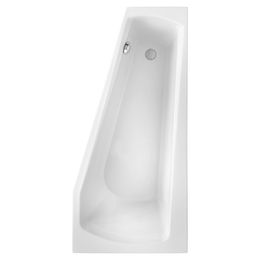 Ottofond Badewanne "Bahia" 160 x 75 cm wei&szlig; links