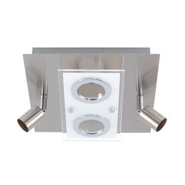 toom LED-Spot 'Elisa' 4-flammig GU10 350 lm warmwei&szlig; 25 x 9 cm