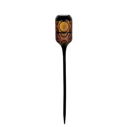 toom Solar-Gartenfackel warmwei&szlig; IP 44 11 x 77 cm