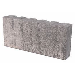 EHL Mauerstein 'Tribus' grau/anthrazit 40 x 18 x 6,7 cm