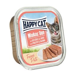 Happy Cat Katzenfutter 'Minkas' Gefl&uuml;gel Lachs 100 g