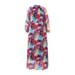 Ulla Popken Kleid Damen Gr&ouml;&szlig;e 42 bunt Sommerkleid
