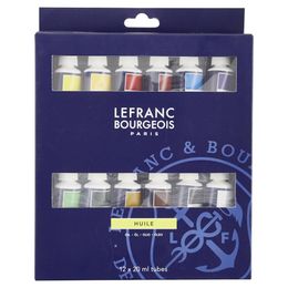 Lefranc & Bourgeois Lefranc Bourgeois &Ouml;lfarben Set 12 x 20 ml