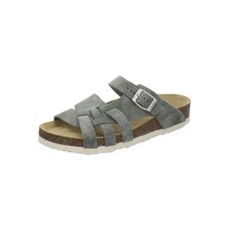 AFS-Schuhe Pantolette 'Pantoletten Damen Kralle olive Veloursleder' Damen Gr&ouml;&szlig;e 41 oliv