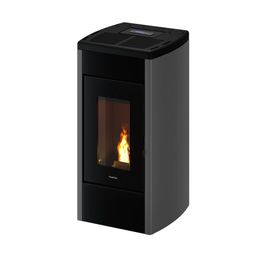 FreePoint Pelletofen 'Duke 14 Airtight' Stahl titanium 3,8 - 14 kW