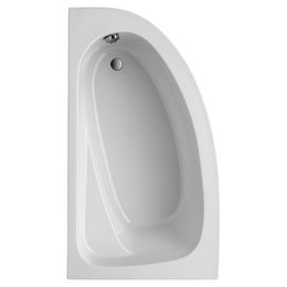 Ottofond Badewanne 'Marina' wei&szlig; links 160 x 90 cm