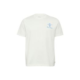 s.Oliver Men Big Sizes T-Shirt 's.Oliver x Ford' Herren Gr&ouml;&szlig;e XXL opal / wei&szlig;