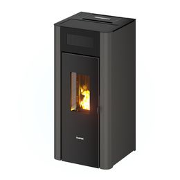 FreePoint Pelletofen 'Amaranto' Stahl anthrazit 2,5 - 8,5 KW