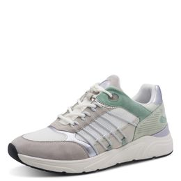 Tamaris Sneaker Damen Gr&ouml;&szlig;e 41 taupe / mint / pastellgr&uuml;n / wei&szlig; Sommerschuhe