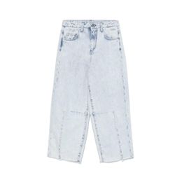 MSGM Jeans 'Jeans blu denim chiaro per bambina' M&auml;dchen Gr&ouml;&szlig;e 128 blue denim