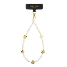 Cheeky Chain Munich Smartphone Case 'Snow' female size One size Gold / Pearl white