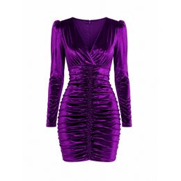 Elena Athanasiadou Cocktailkleid 'Velora' Damen Gr&ouml;&szlig;e 38 lila