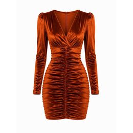 Elena Athanasiadou Cocktailkleid 'Velora' Damen Gr&ouml;&szlig;e 38 dunkelorange