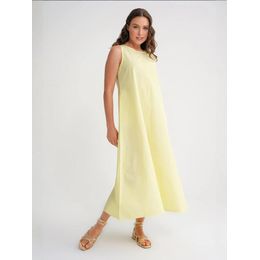 Mixray Kleid Damen Gr&ouml;&szlig;e 40 pastellgelb Sommerkleid