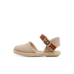 Pisamonas Sandale M&auml;dchen Gr&ouml;&szlig;e 27 dunkelbeige