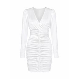 Elena Athanasiadou Cocktailkleid 'Velora' Damen Gr&ouml;&szlig;e 36 perlwei&szlig;