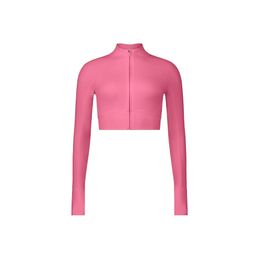Fabletics Jacke 'PURELUXE CROPPED TRAIN JACKET' Damen Gr&ouml;&szlig;e M pink