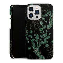 DeinDesign iPhone 13 Pro Handy Premium Case Smartphone Handyh&uuml;lle Schutzh&uuml;lle matt Nature Eukalyptus Leaves Premium Case