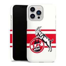 DeinDesign iPhone 13 Pro Handy Premium Case Smartphone Handyh&uuml;lle Schutzh&uuml;lle matt Effzeh 1. Fc K&ouml;ln Official Licensed Product Premium Case